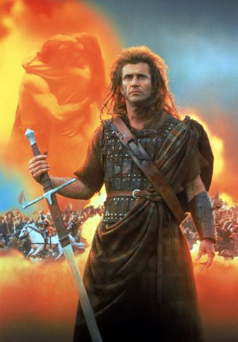 Braveheart Movie Poster 12x16 Print on Metal Sign 12in x 16in Multi ...