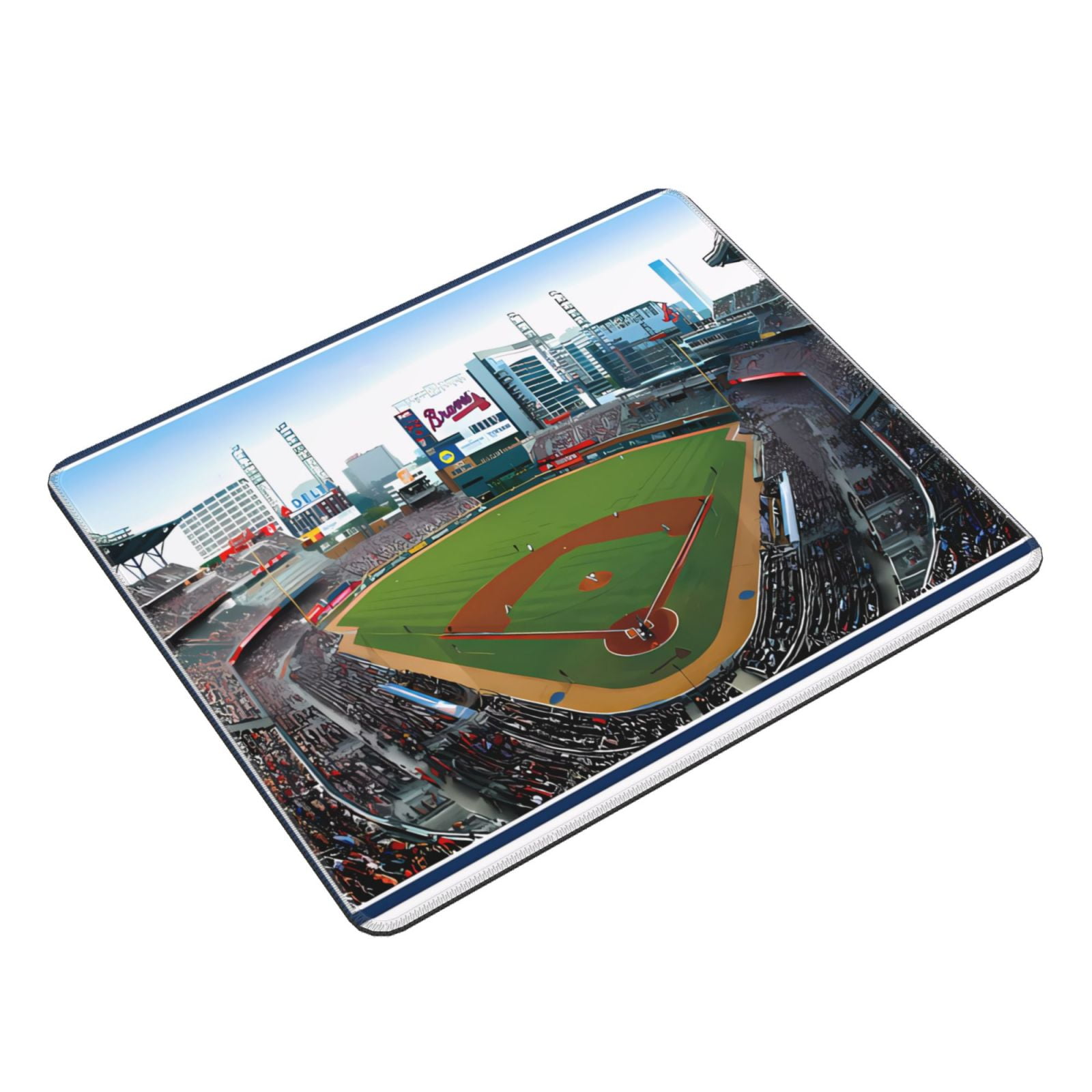 Braves Baseball Team 10x12 Inch Anti-Slip Mouse Pad with Thick Rubber ...
