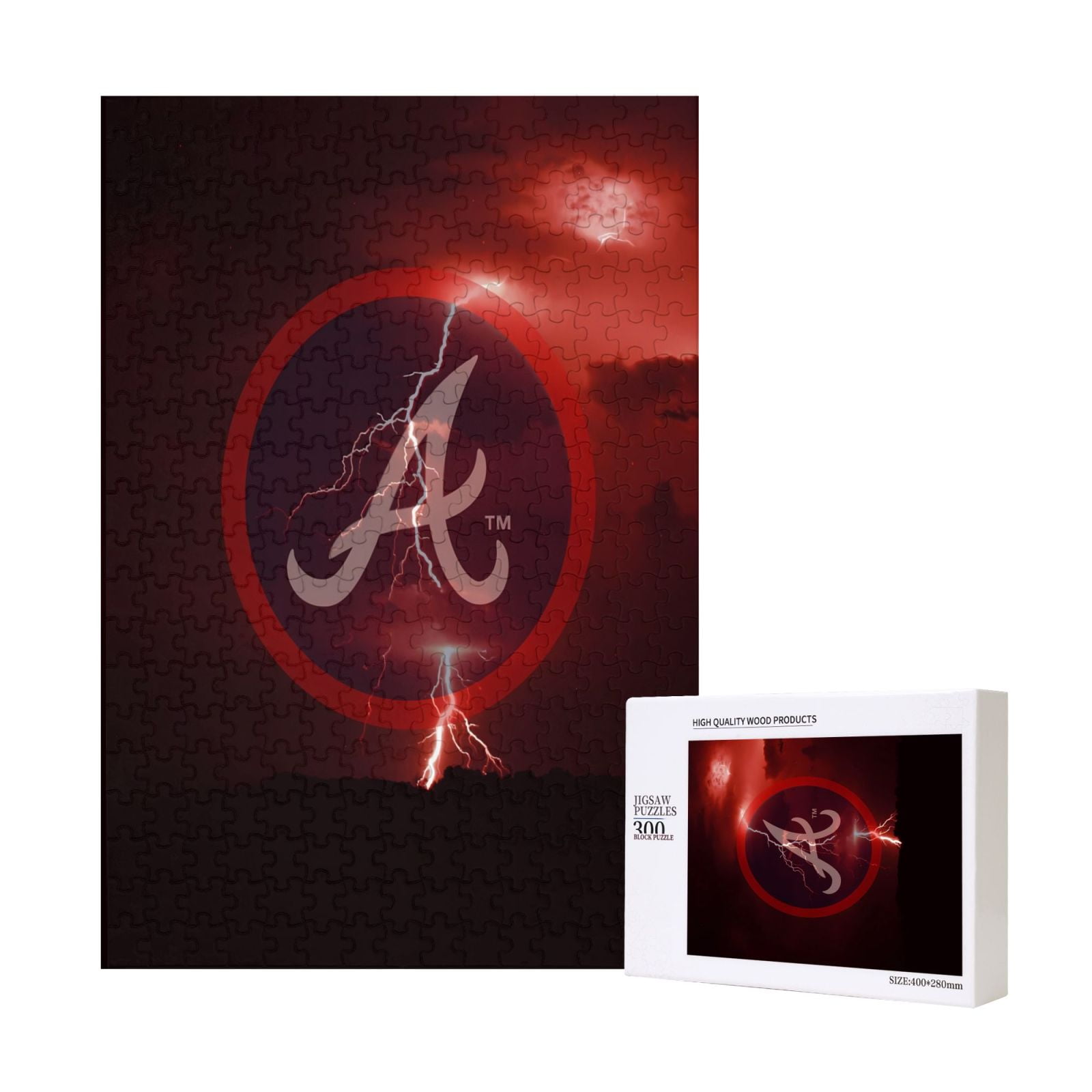 Braves Baseball Team Children's Intellectual Puzzles, Adult Sports ...
