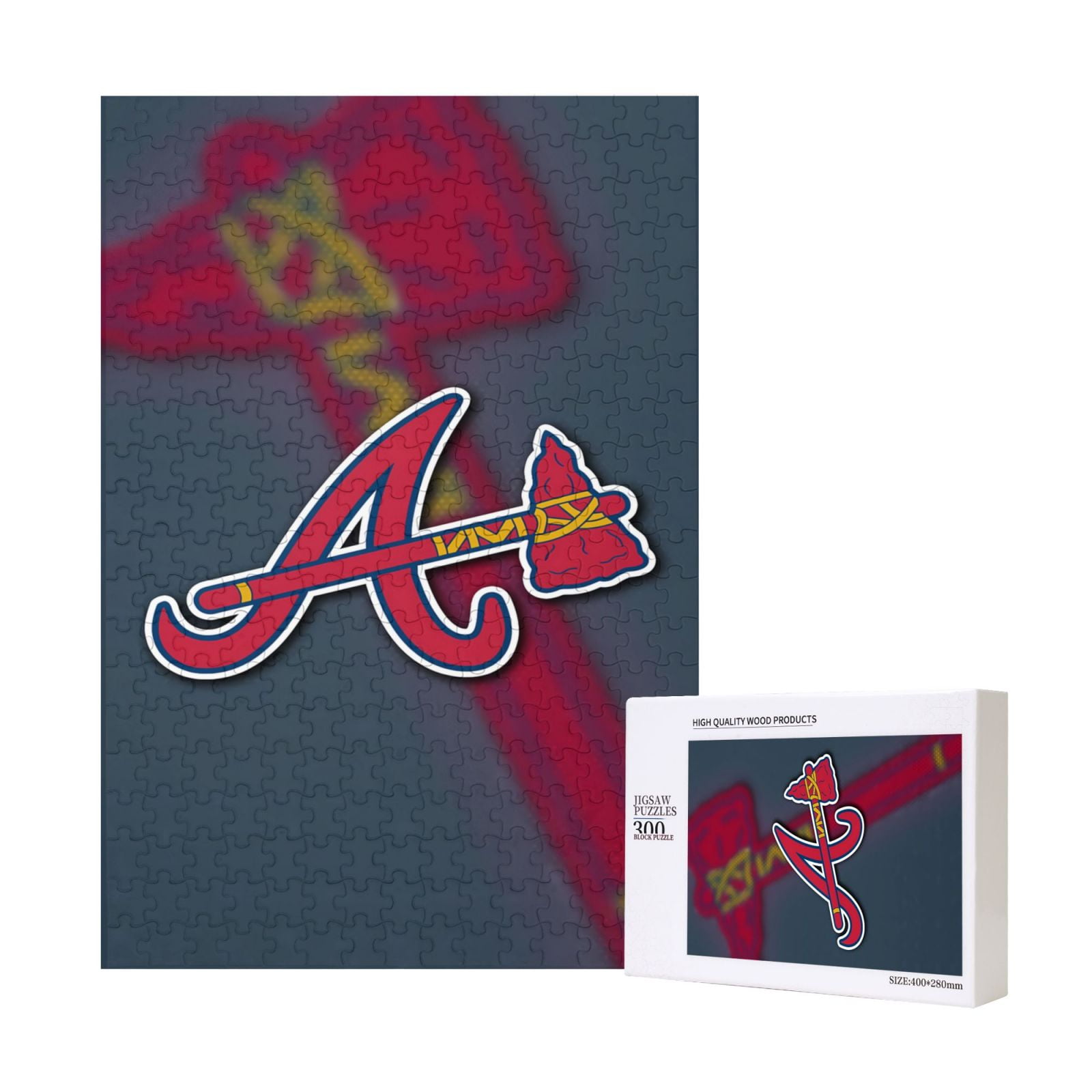 Braves Baseball Team Children's Intellectual Puzzles, Adult Sports ...