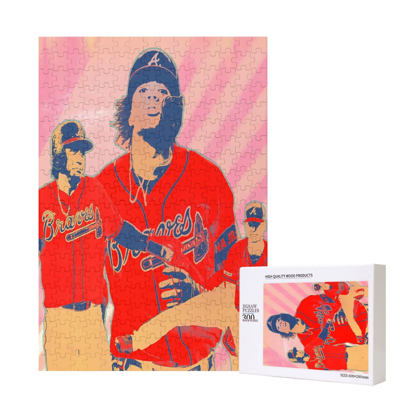 Braves Baseball Team Children's Intellectual Puzzles, Adult Sports ...