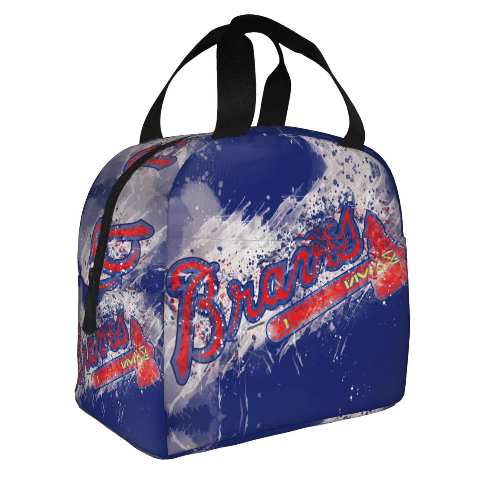 Braves Baseball Team Custom Insulated Lunch Bag, Personalized Printed ...