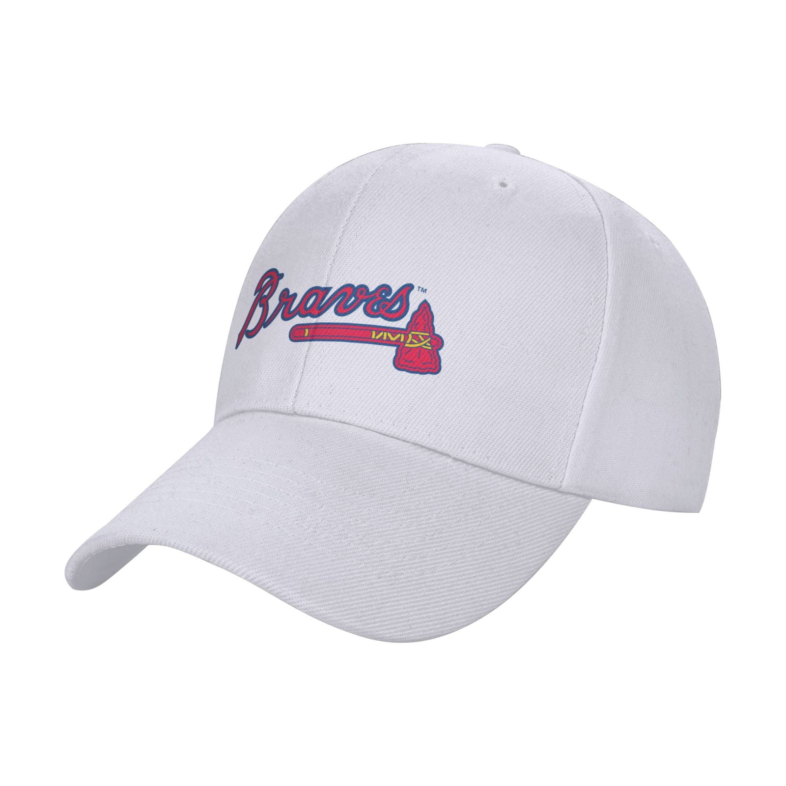 Braves Baseball Team Customized Classic Baseball Cap Dad Hat Solid ...