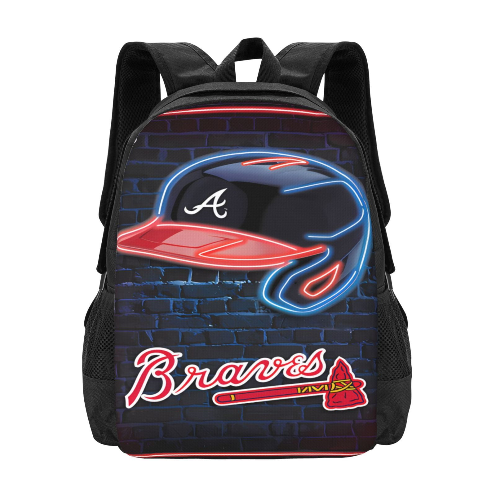 Braves Baseball Team Laptop Backpack Adult Computer Business Backpack ...