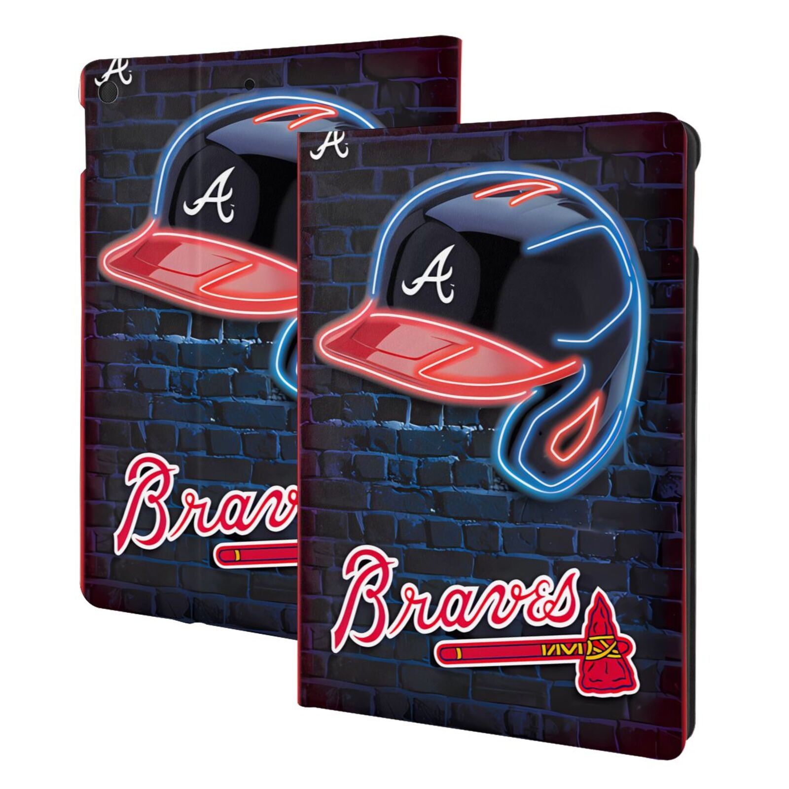 Braves Baseball Team iPad Case, iPad 10 Inch Leather Case, Auto-On Wake ...