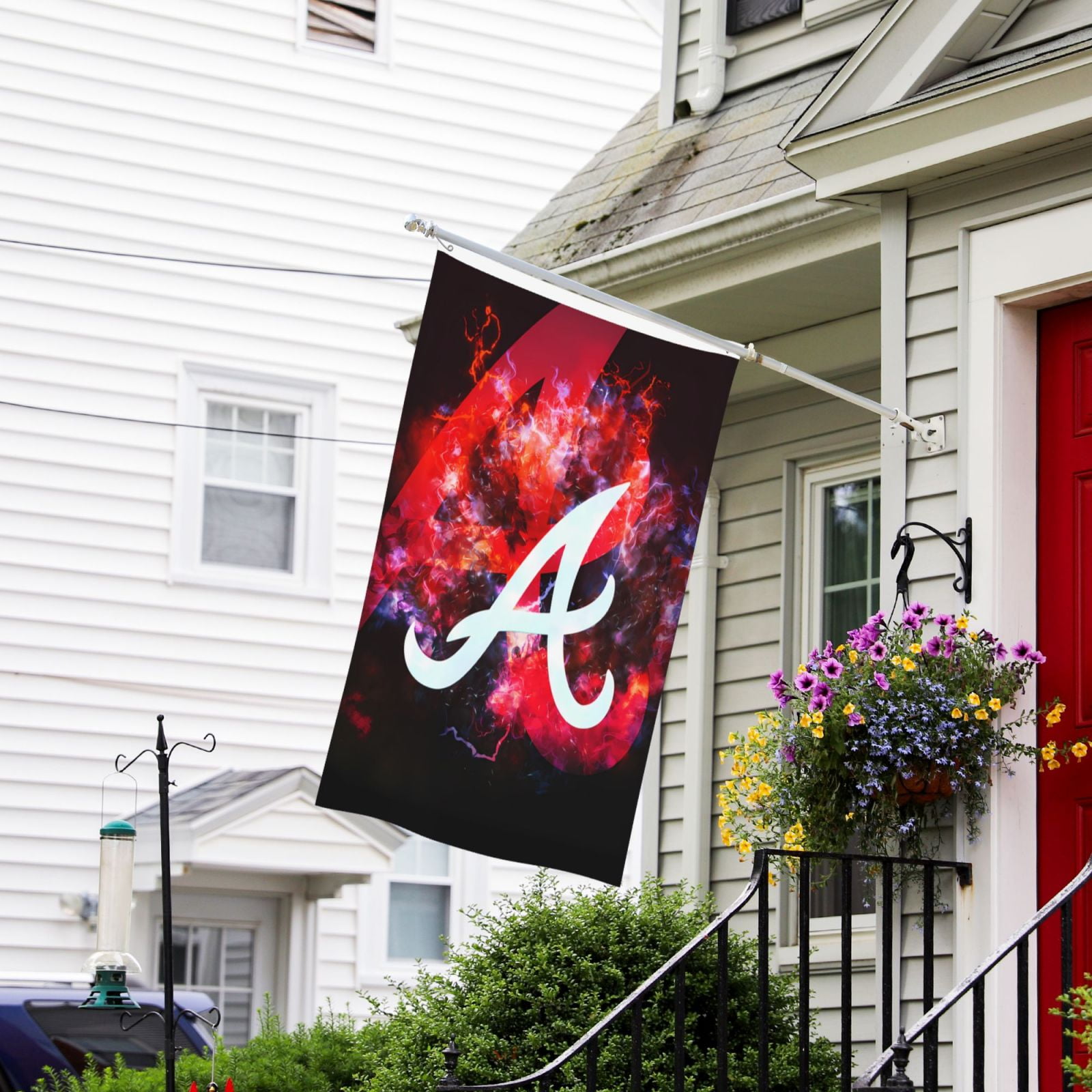 Braves Custom Outdoor Double Sided Flag 3x5ft Baseball Team Graphic ...