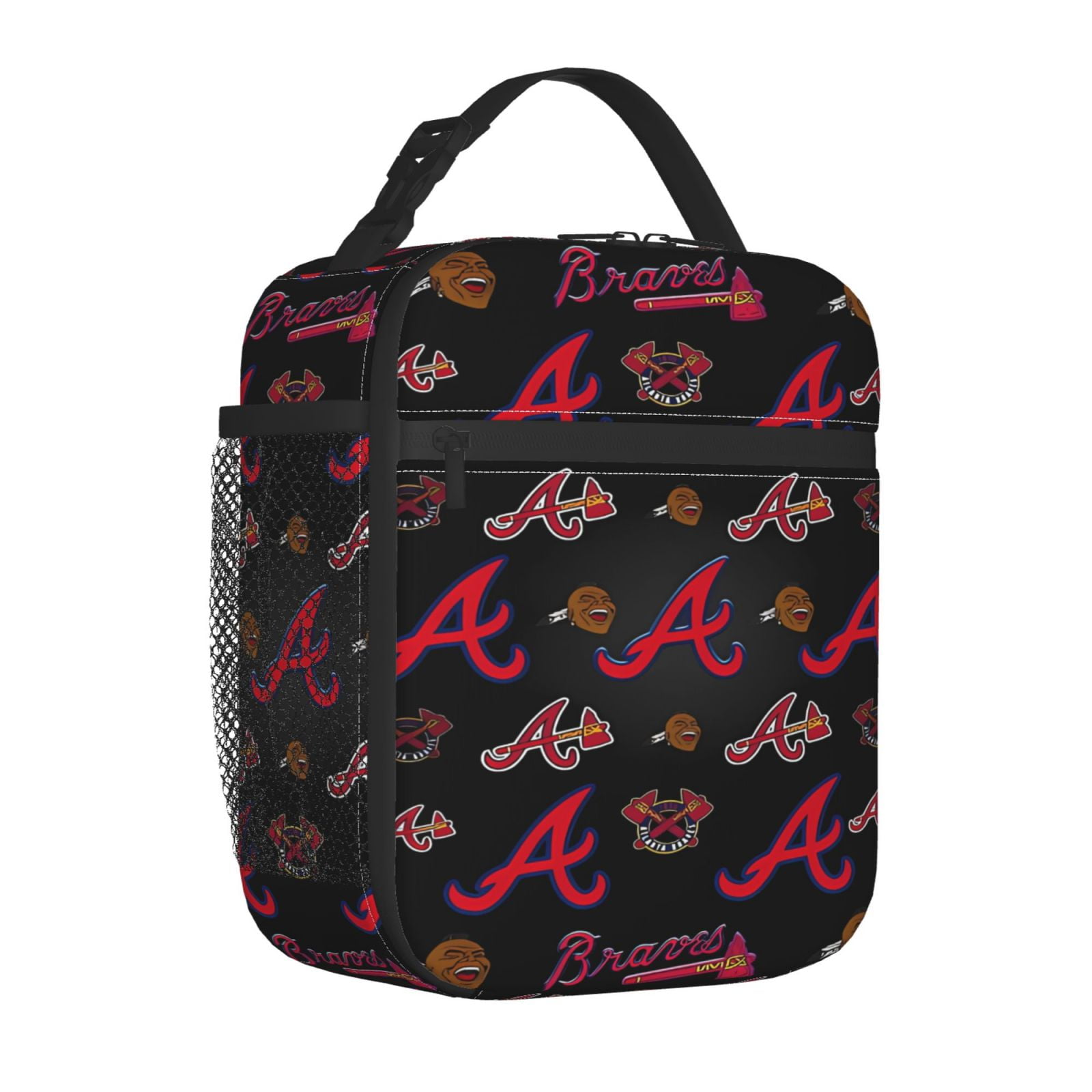 Braves Customized Lunch Box Portable Insulated Lunch Bag Zipper Bag ...