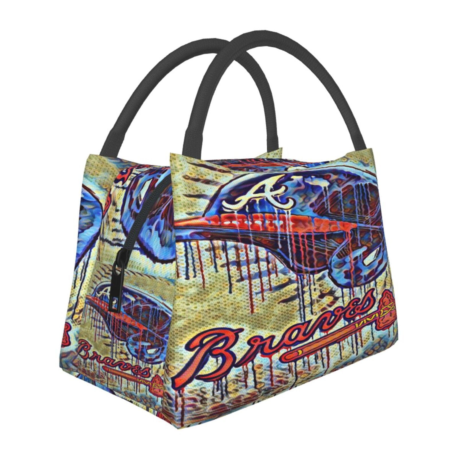 Braves Lunch bag, insulated lunch box, insulated food delivery bag ...
