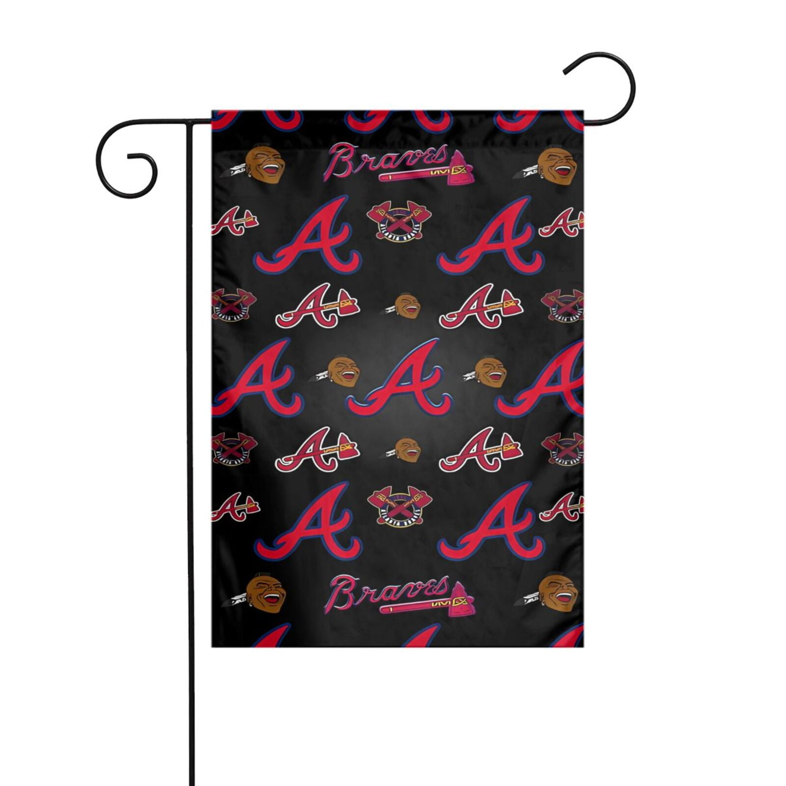 Braves Team Garden Flag Indoor Outdoor Decoration Double Sided Flag ...