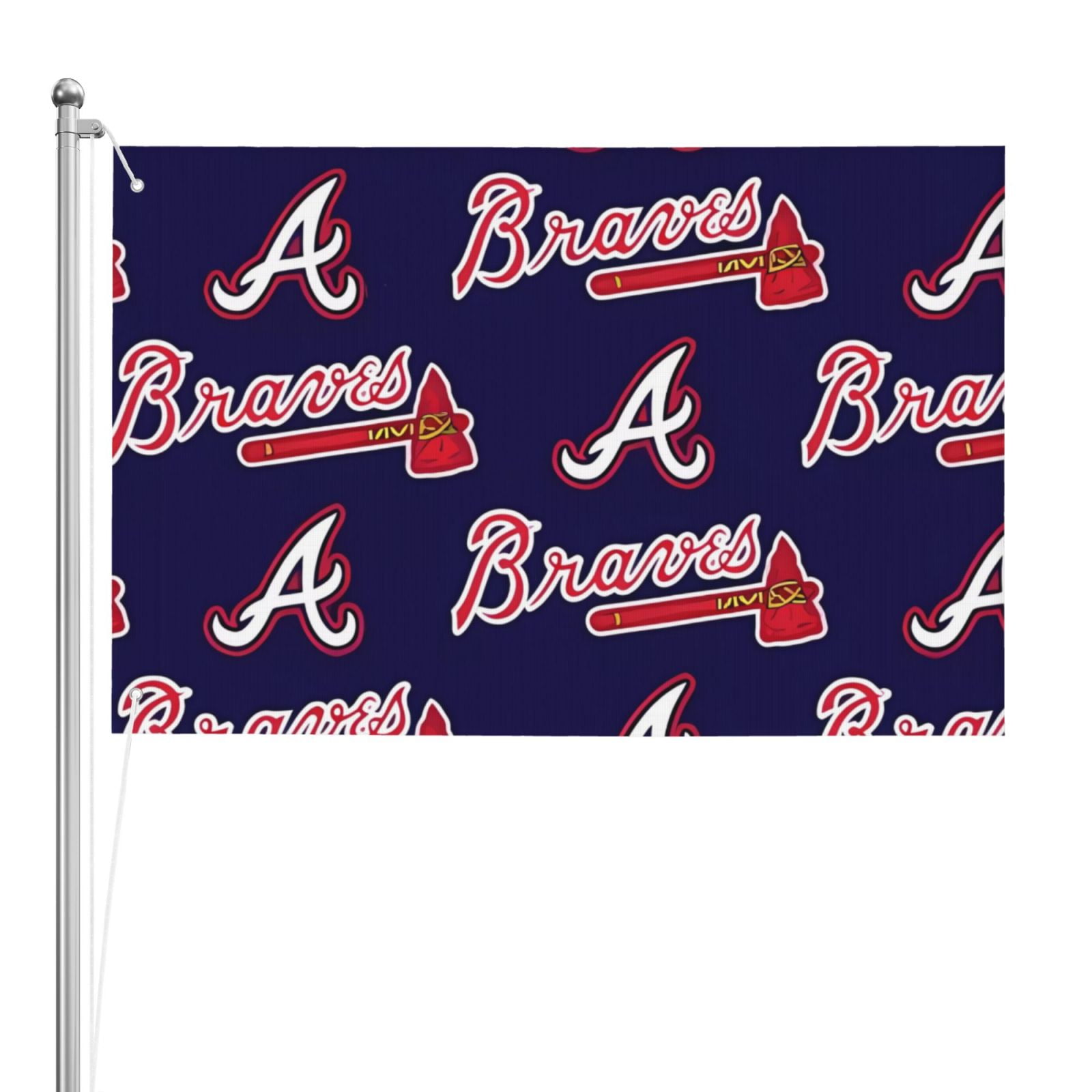 Braves Three Layer personalized Double Sided Flag Football Fans ...