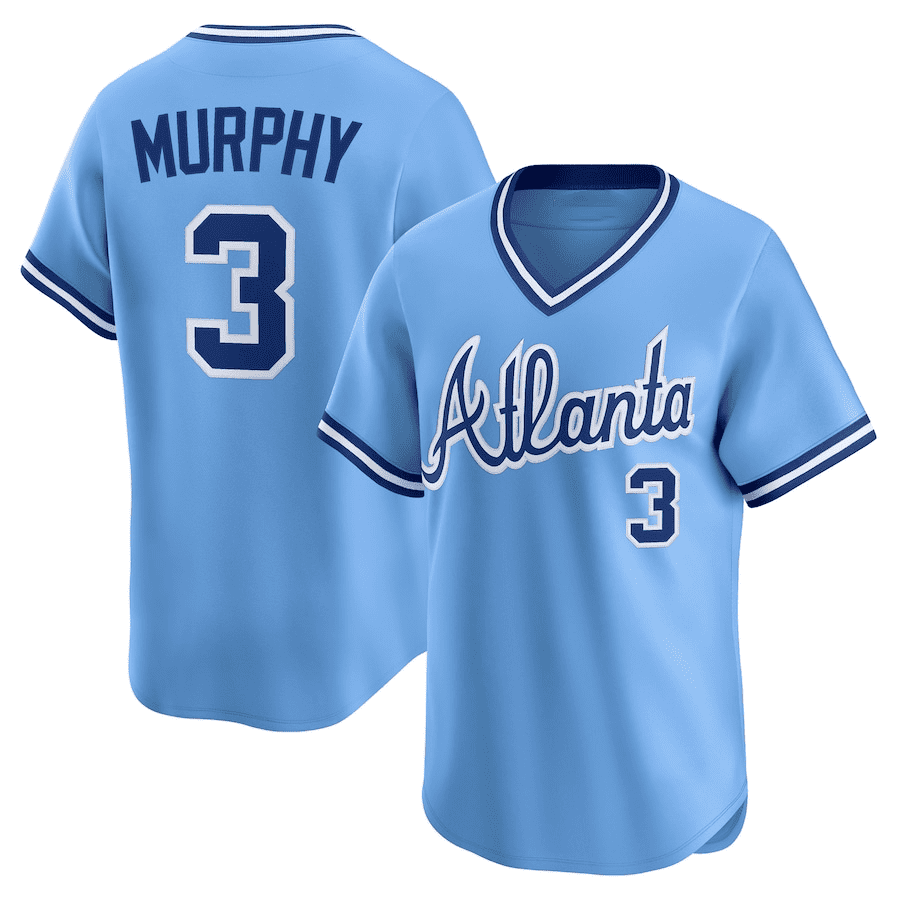 Bravess Men Jersey Dale Murphy#3 Team Jersey Baseball Team Sport T ...