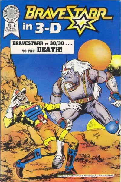 Bravestarr in 3-D #2 VF ; Blackthorne Comic Book - Walmart.com