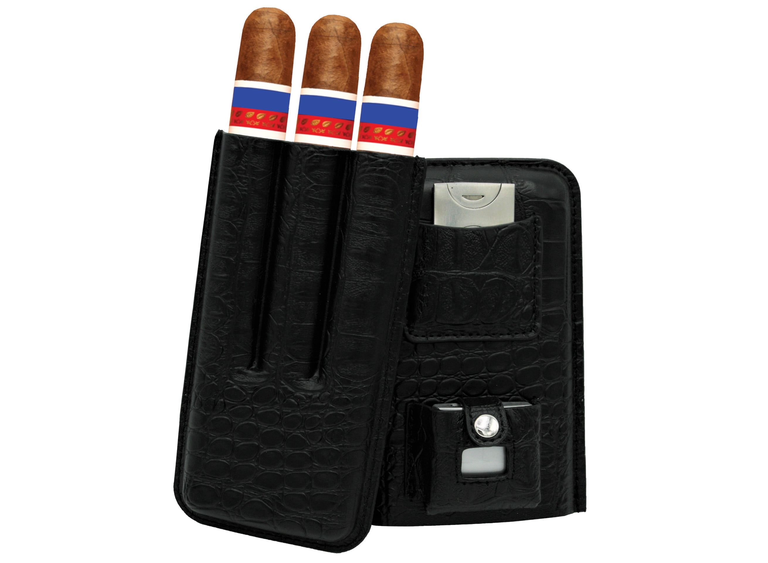 Bravo, Genuine Leather Travel Case for Men, Premium Protection and ...