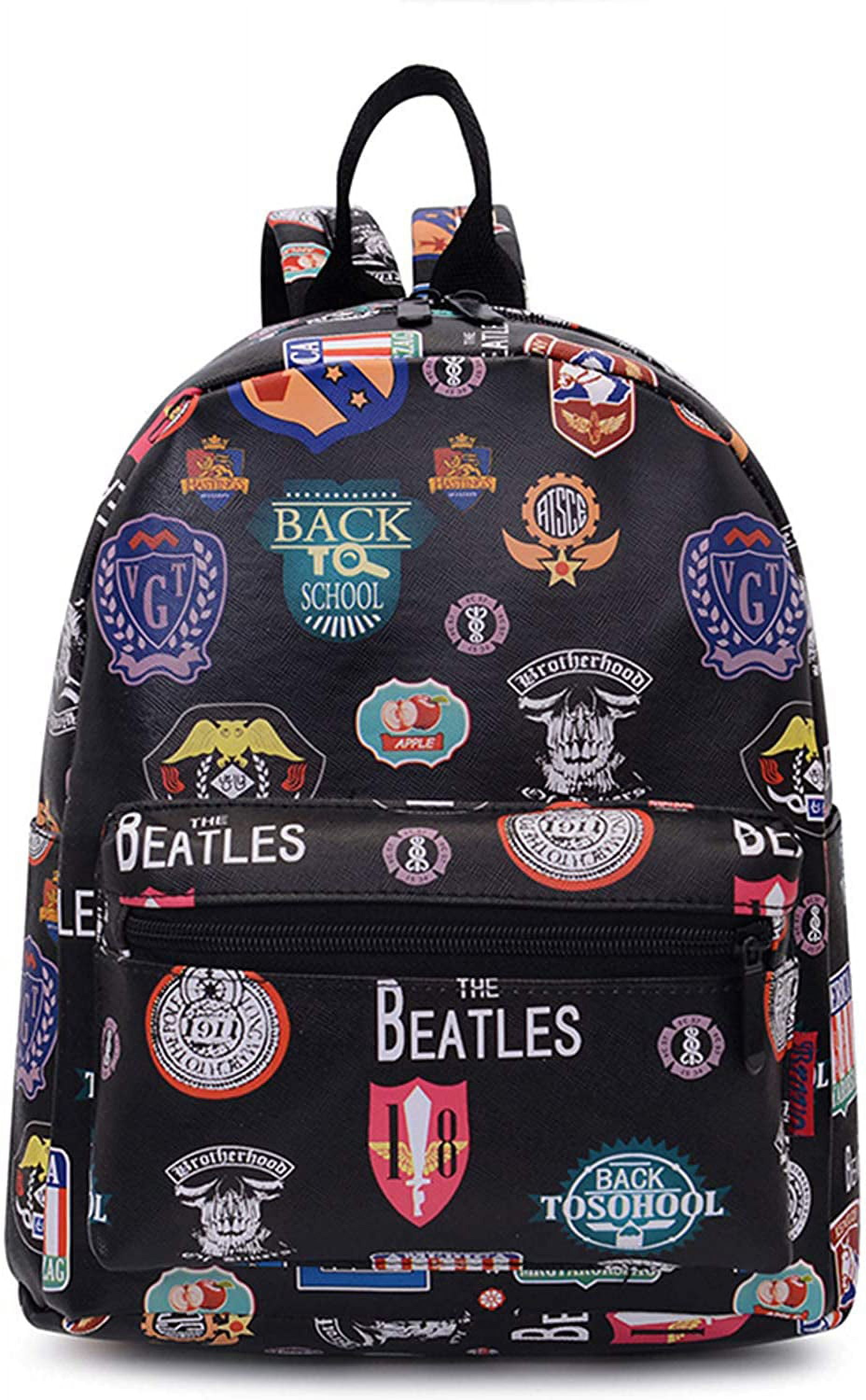 Bravo! Fashion Design Leatherette 12" Backpack (Signs) - Walmart.com