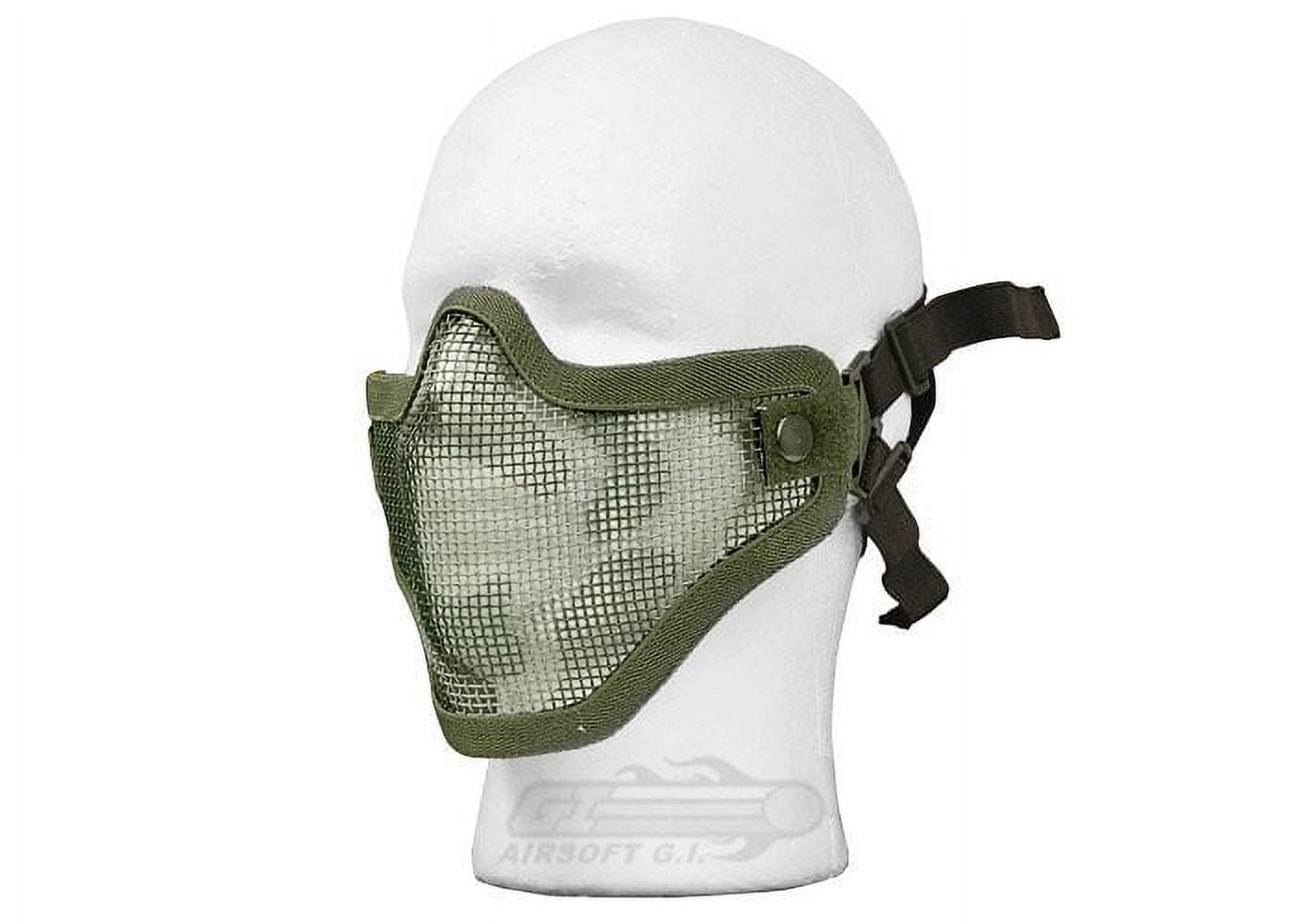 Bravo Strike Steel Half-Face Mesh Mask ( Woodland ) - Walmart.com