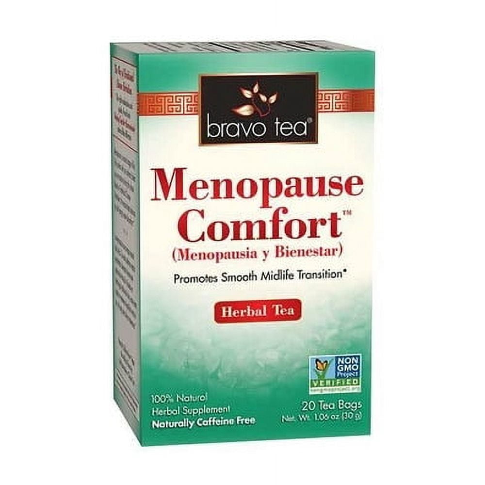 Bravo Tea Menopause Comfort Herbal Tea Bags, 20 Ea, 3 Pack - Walmart.com