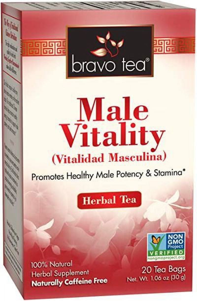 Bravo Teas and Herbs - Tea - Male Vitality - 20 Bag - Walmart.com