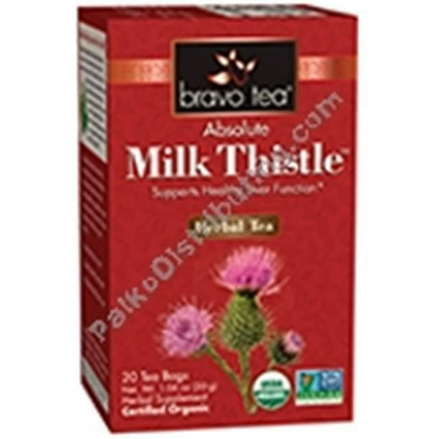 Bravo Teas&herbs - Tea Milk Thistle - 1 Each-20 Bag - Walmart.com