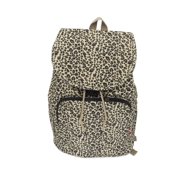 Leopard Print Backpack for Women Pu Leather Cheetah Print Shoulder ...