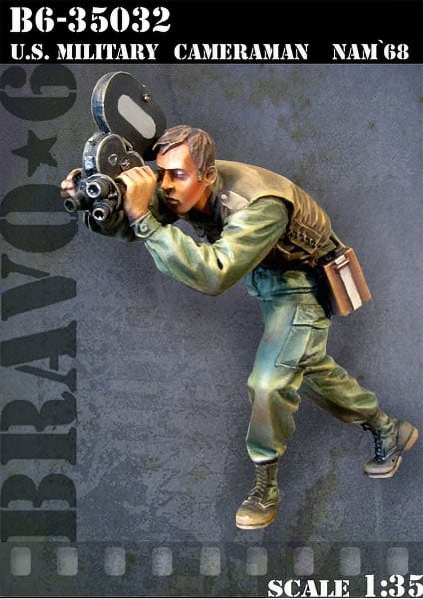 Bravo6 1:35 US Military Cameraman Vietnam`68 - Resin Figure #B6-35032 ...