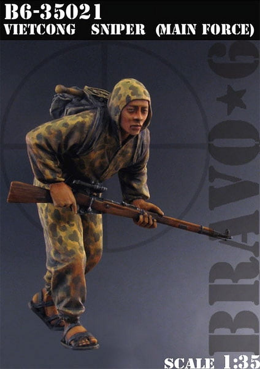 Bravo6 1:35 Viet Cong Sniper Main Forces Vietnam - Resin Figure #B6 ...