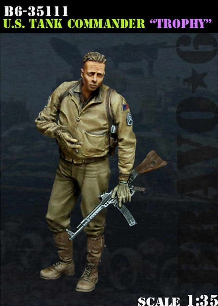 Bravo6 1:35 WWII US Tank Commander Trophy - Resin Figure #B6-35111 ...