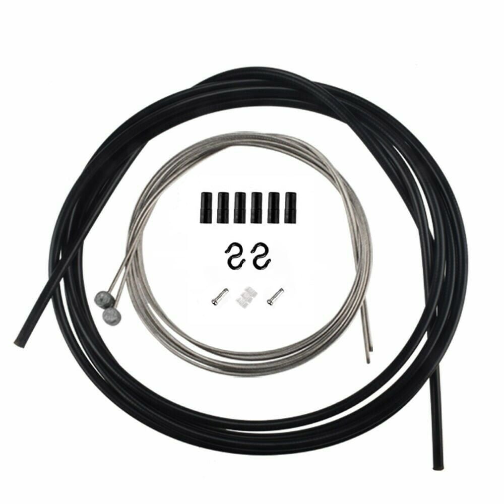 Bravos Parts Universal Bike Brake Cable Set, 1.1m Front, 1.7m Rear ...