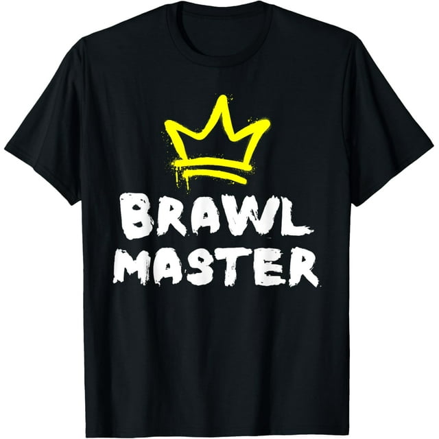 Brawl Master Gamer Gaming Brawler Brawl T-Shirt - Walmart.com
