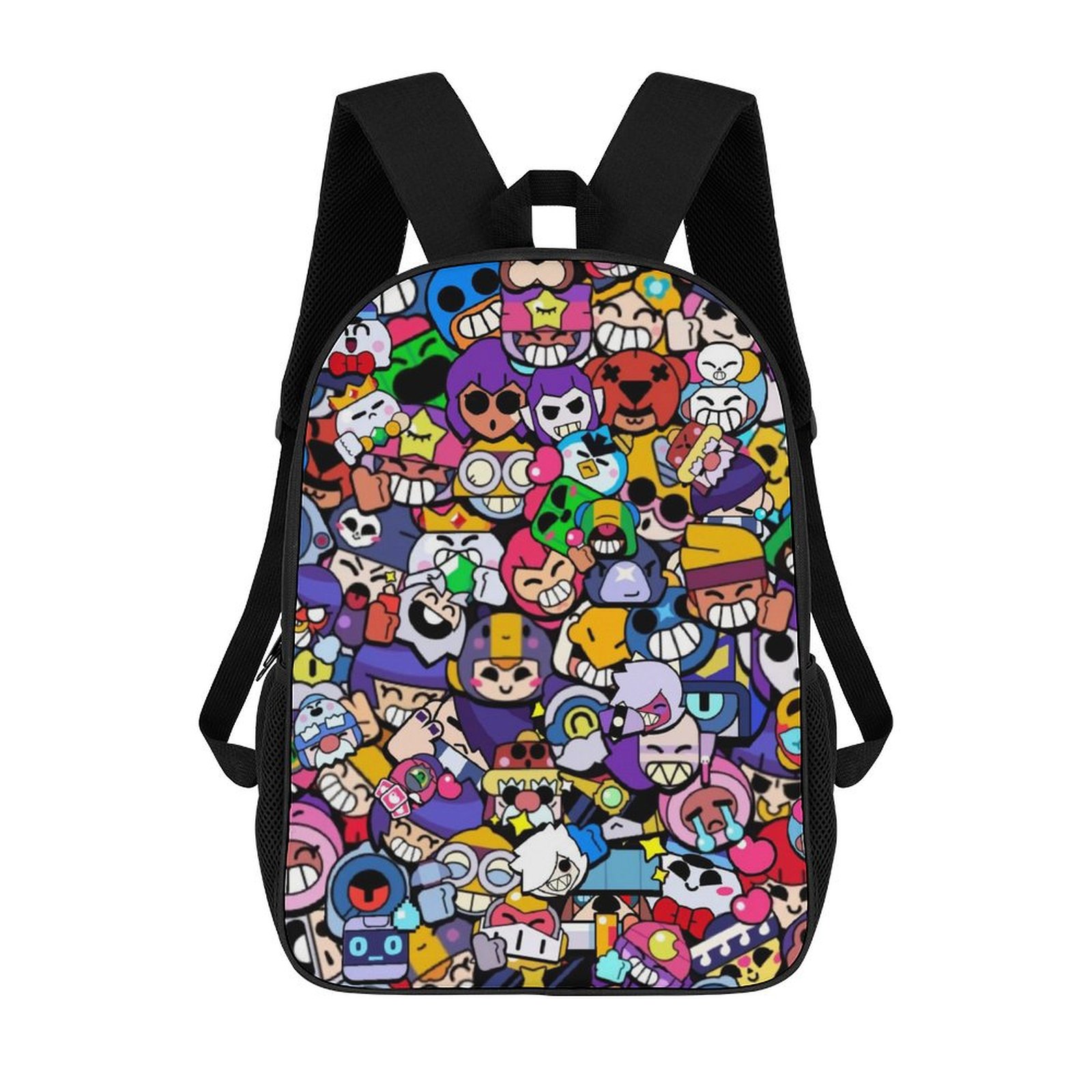 Brawl Stars 17 Inch Large Capacity Backpack,casual Travel Backpack ...