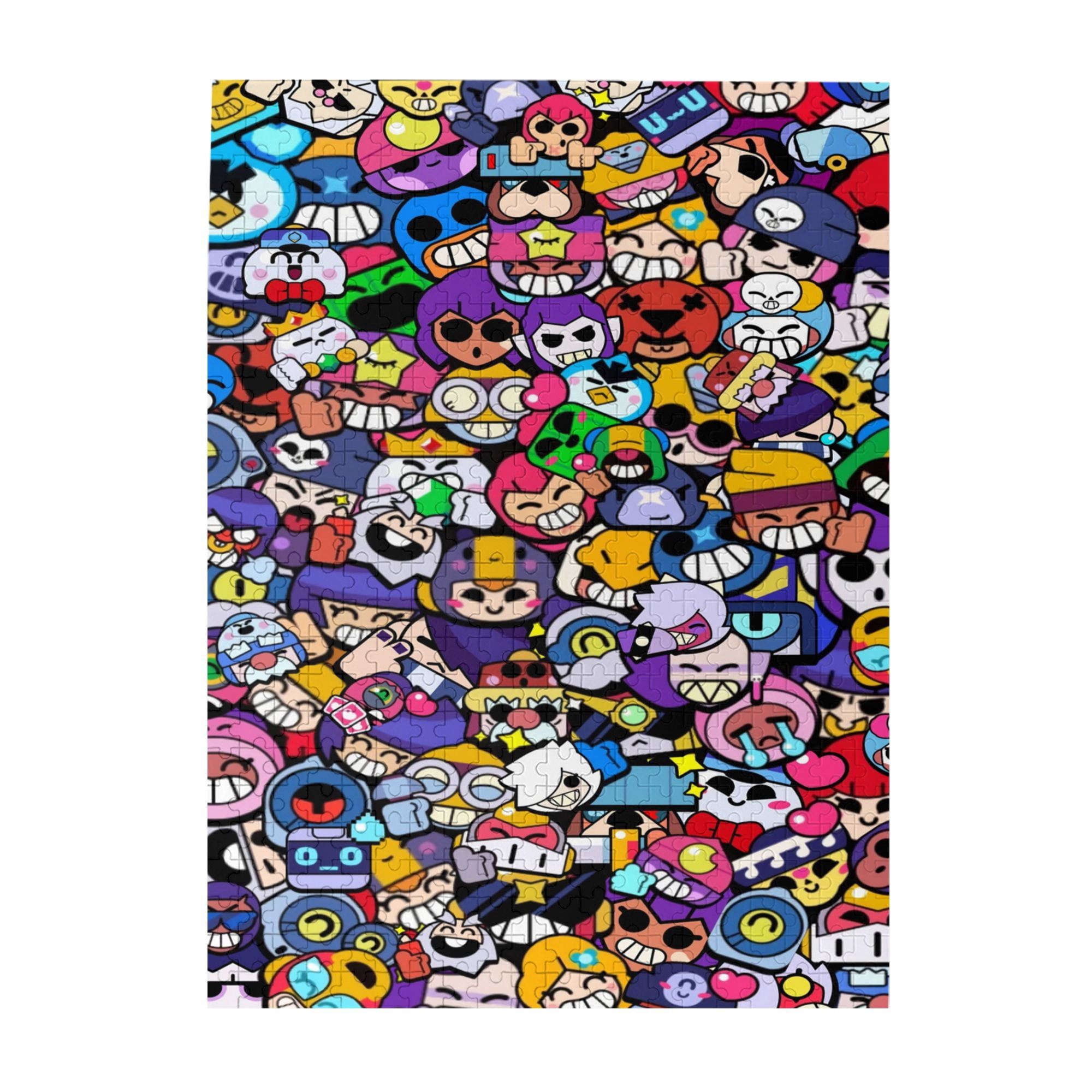Brawl Stars 500 Piece Jigsaw Puzzle for Adults Kids, Challenging Puzzle ...