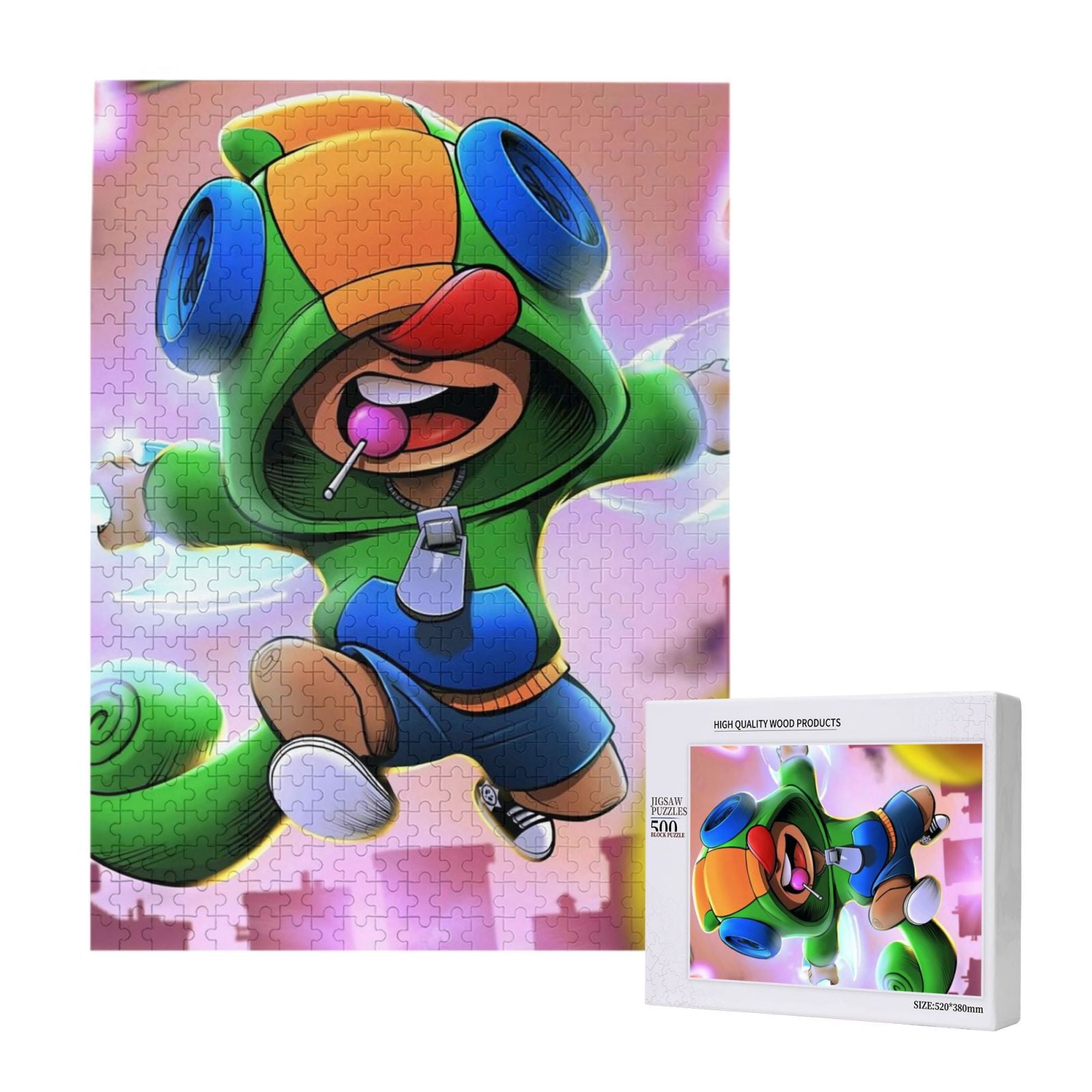Brawl Stars Anime Puzzles Boys Girls Teens 300/500/1000 Piece Wooden ...