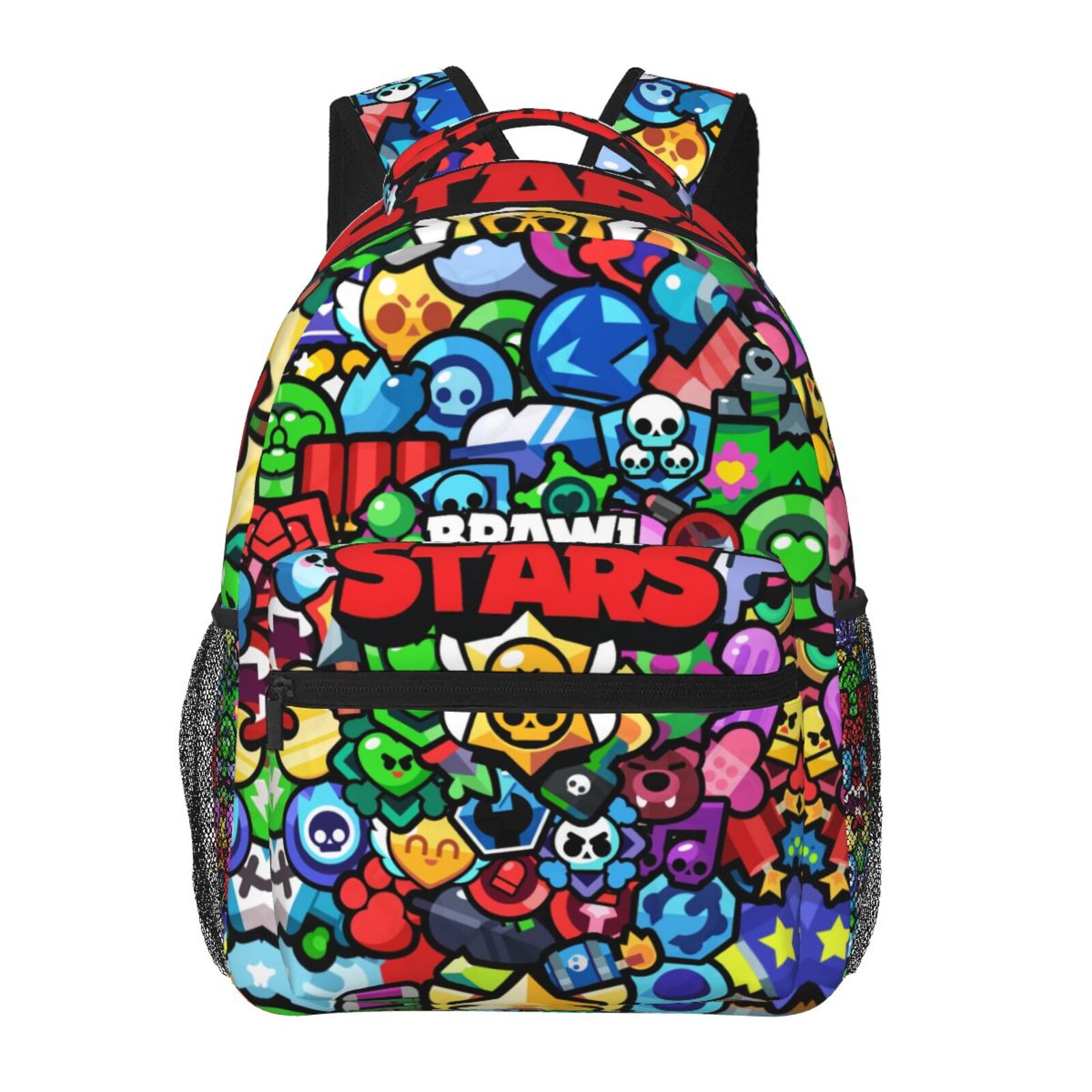 Brawl Stars Backpack Cartoon Lightweight Laptop Bookbag College Travel ...
