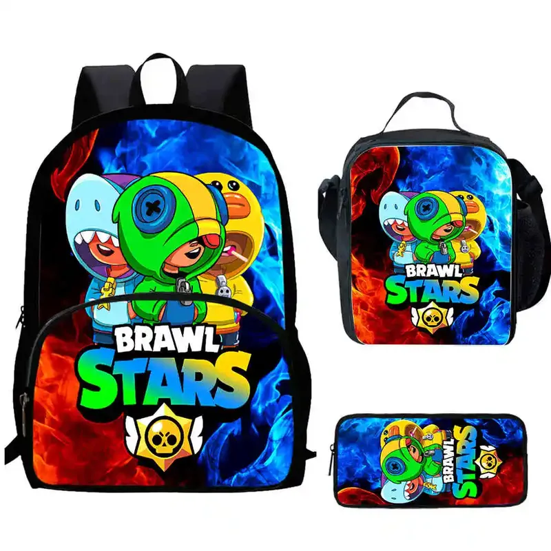 Brawl Stars Backpack for Boys Girl Brawl Stars School Backpack with ...