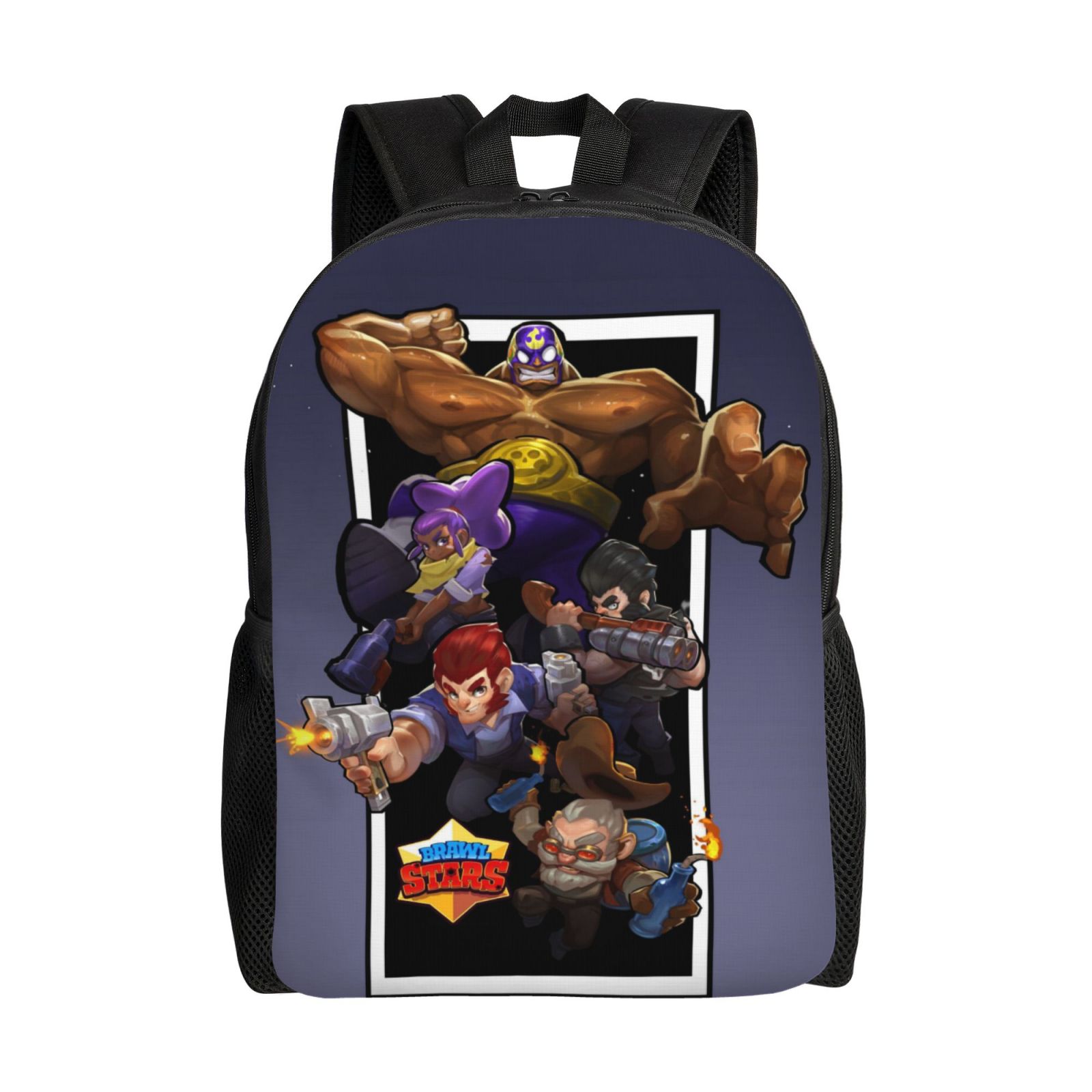 Brawl Stars Backpack for Teens 16 Inch School Bookbag Travel Laptop Bag ...
