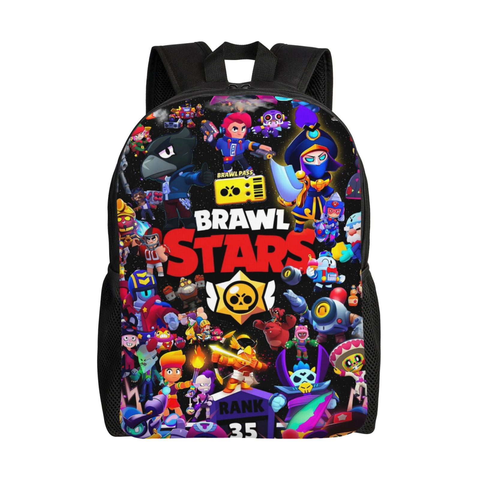 Brawl Stars Backpacks For Men Women Book Bag Travel Hiking Camping Work ...