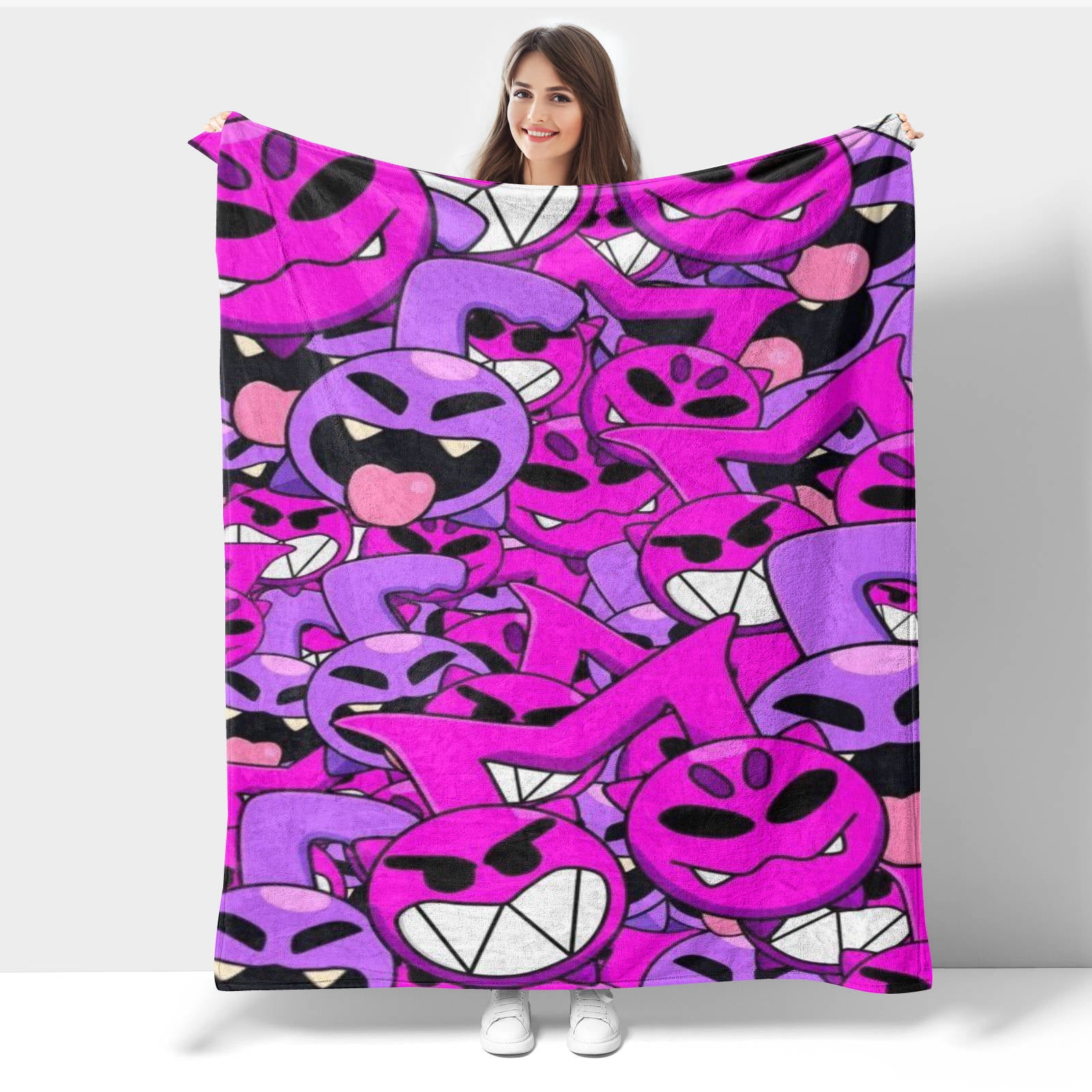 Brawl Stars Blanket Holiday Home Decor Fuzzy Warm and Cozy Throws for ...