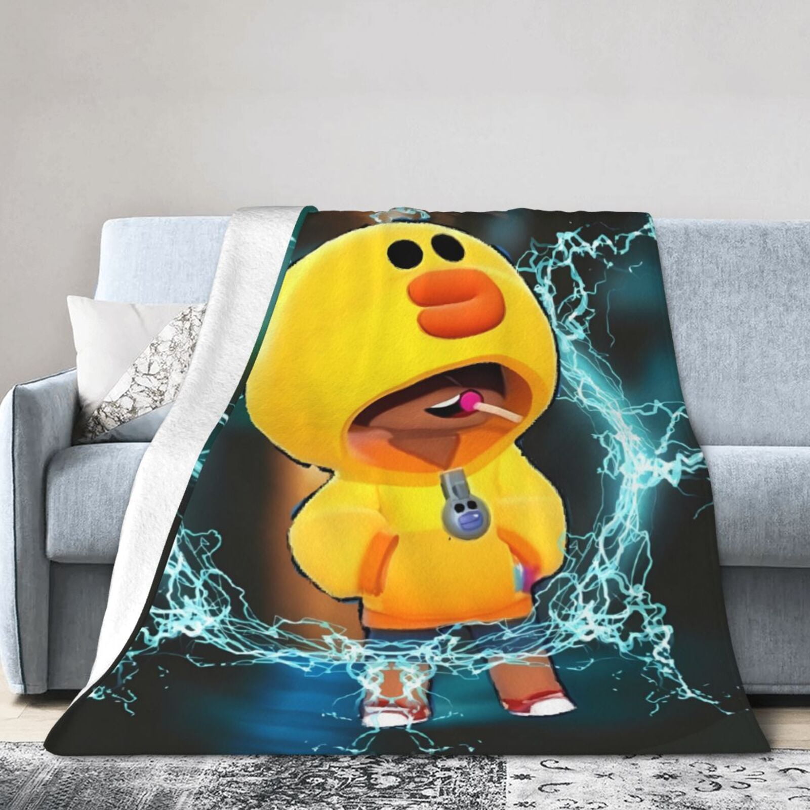 Brawl-Stars Blanket, Soft Flannel Throw Blanket Super Soft Lightweight ...