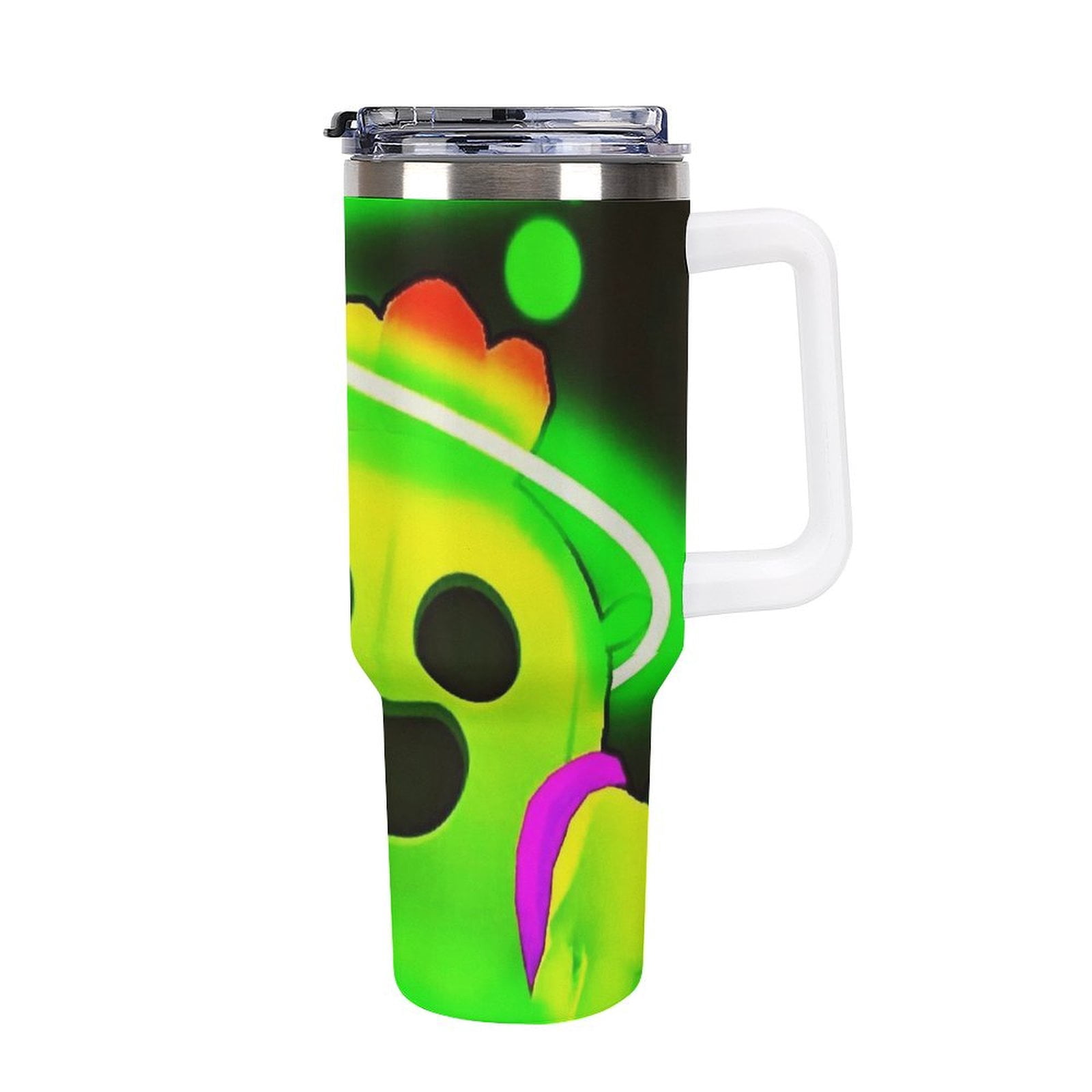 Brawl Stars Car Tumbler with Handle And Straw Lid Large Capacity 40 Oz ...