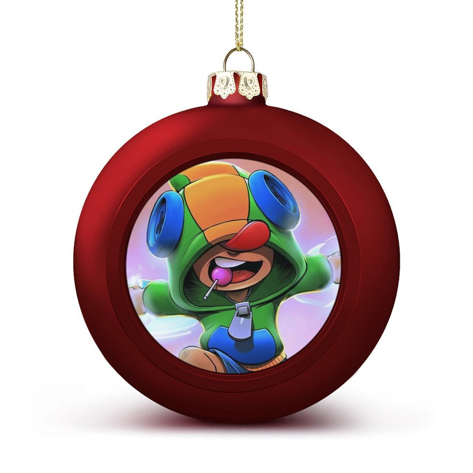 Brawl Stars Cartoon Christmas Balls Decor Sparkling Christmas Tree ...