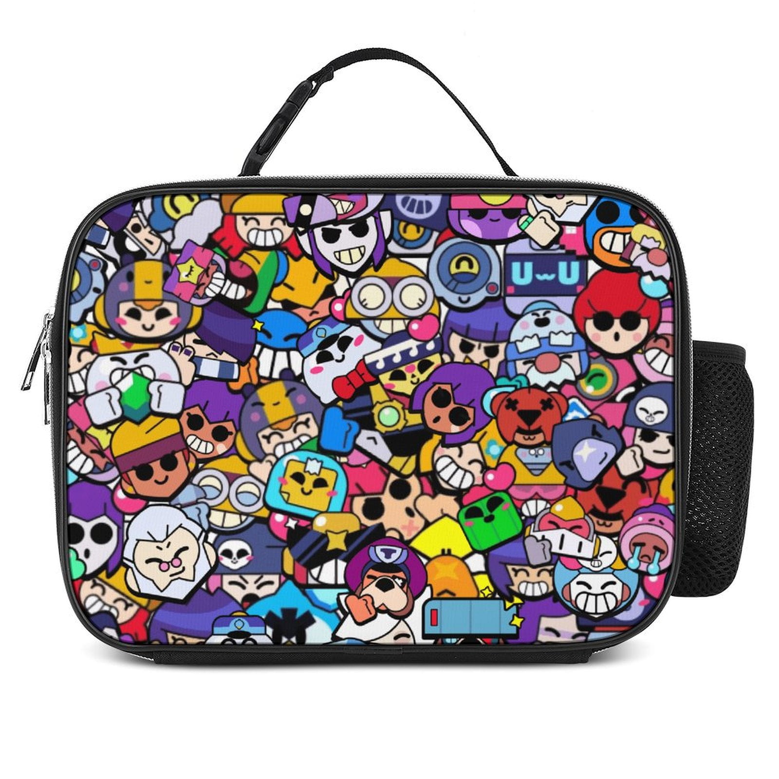 Brawl Stars Characters Portable Lunch Bag Insulated Lunch Box Reusable ...