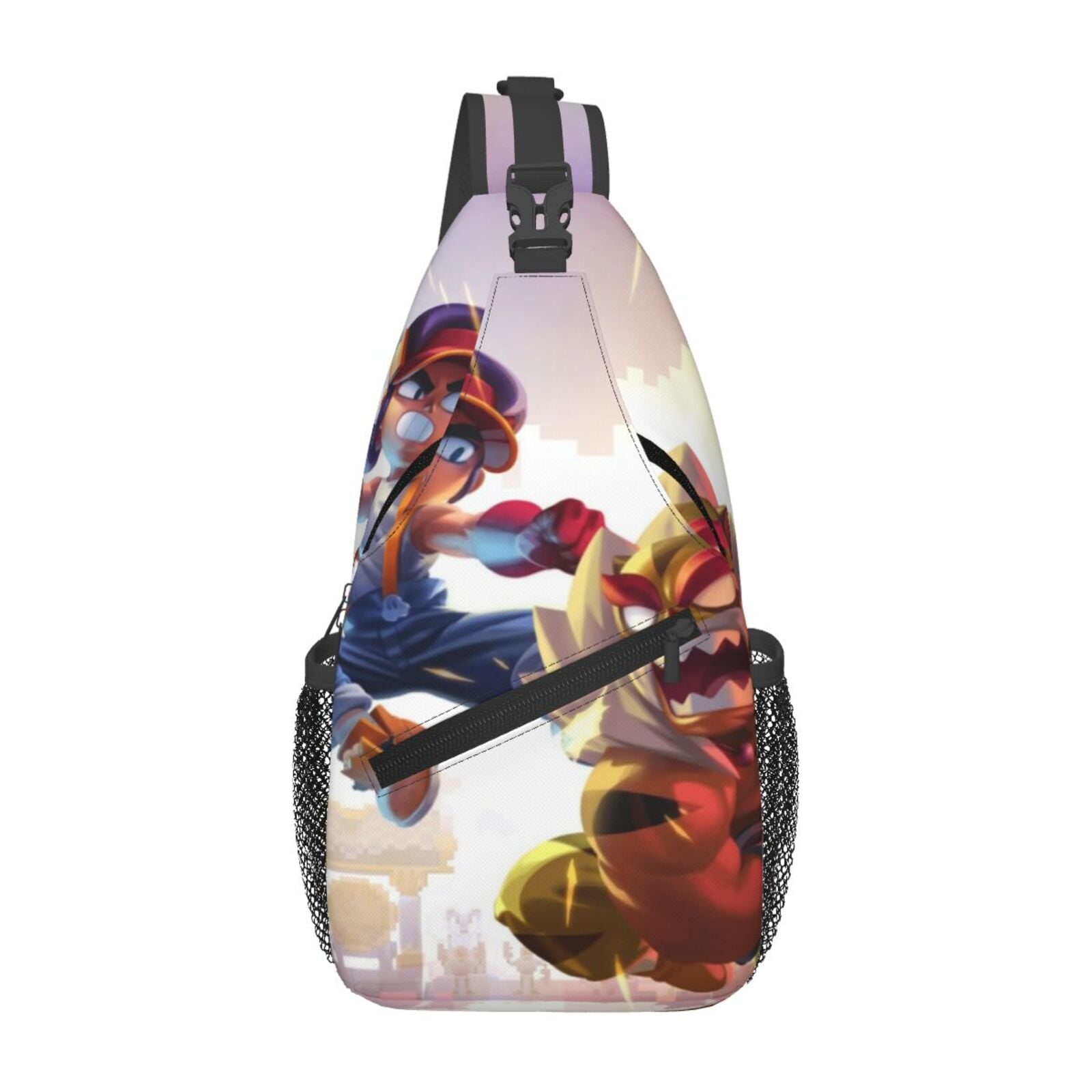 Brawl Stars Cross Chest Bag Diagonally Sling Backpack Shoulder Bag ...