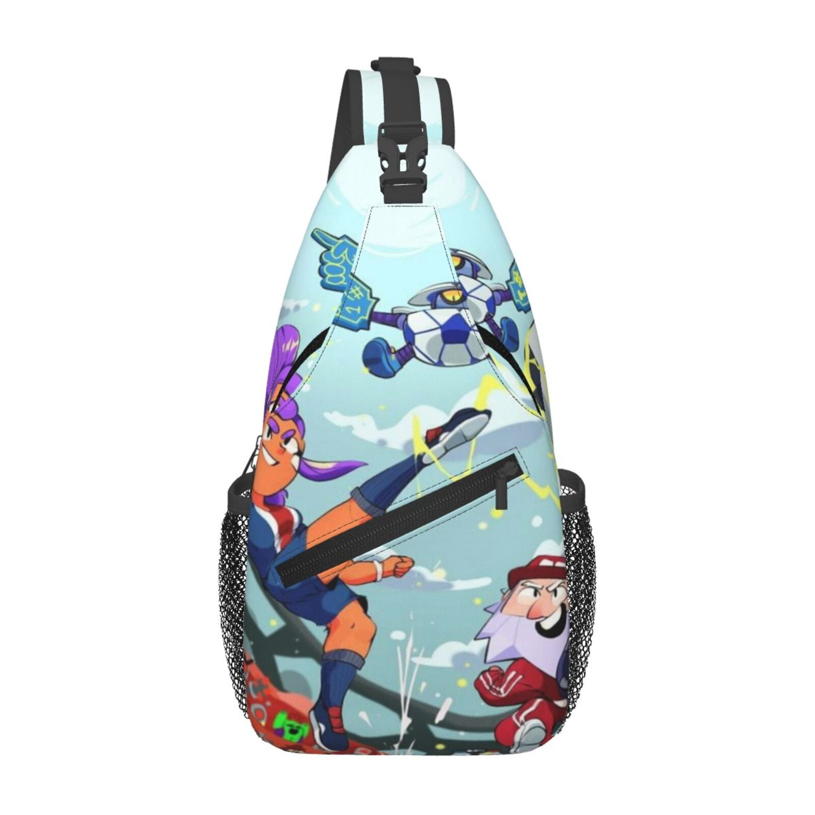 Brawl-Stars Cross Chest Bag Diagonally Sling Backpack Shoulder Bag ...