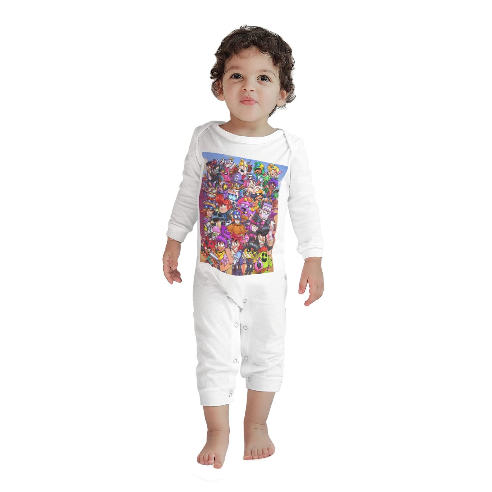 Brawl Stars Cute Infant Unisex Baby Boy Girl Long Sleeves Clothes ...