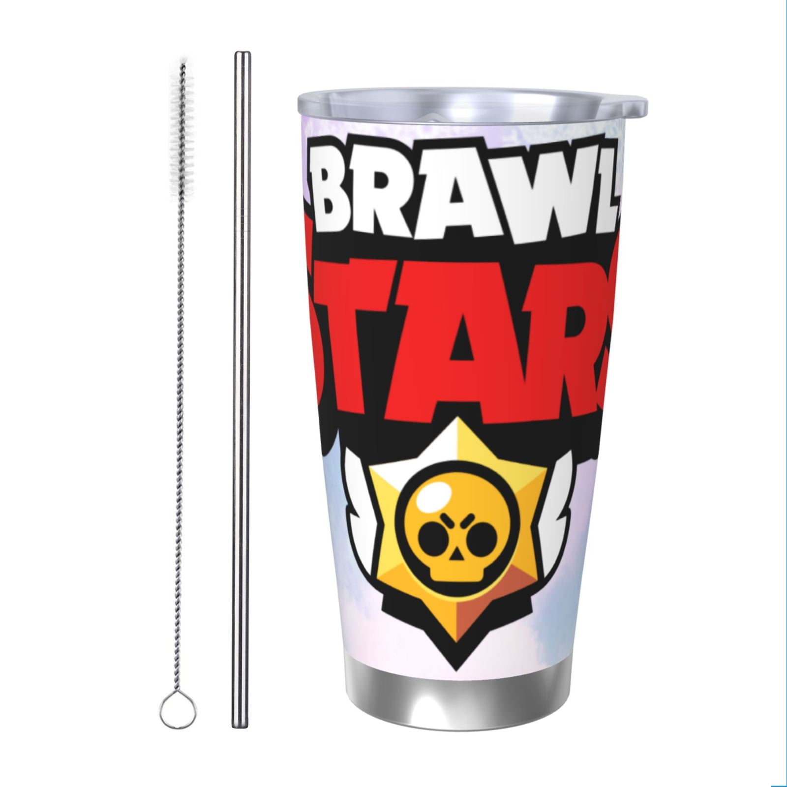 Brawl-Stars Double Walled Cars Speed Frenzy Insulated Tumbler Cup ...