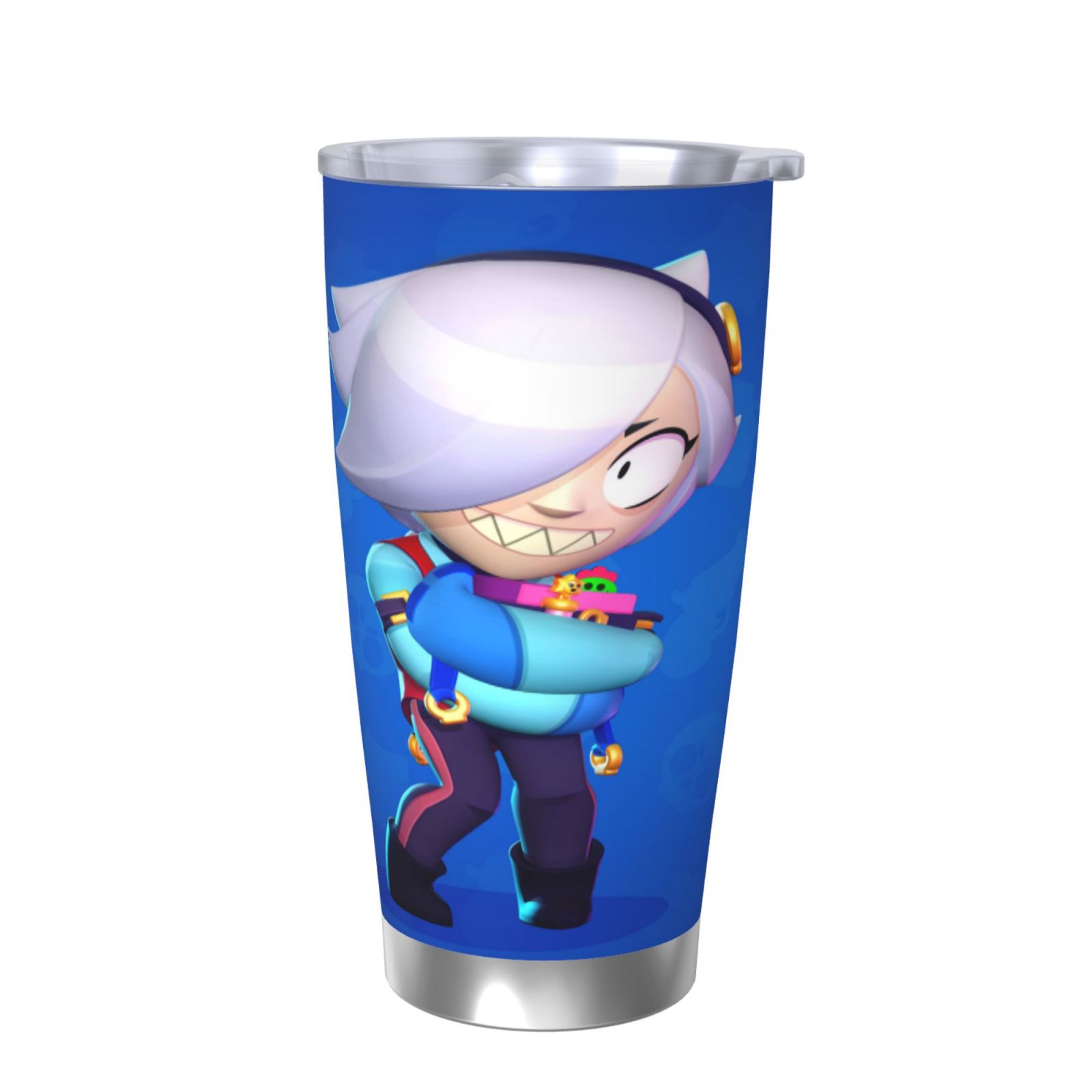 Brawl-Stars Double Walled Cars Speed Frenzy Insulated Tumbler Cup ...