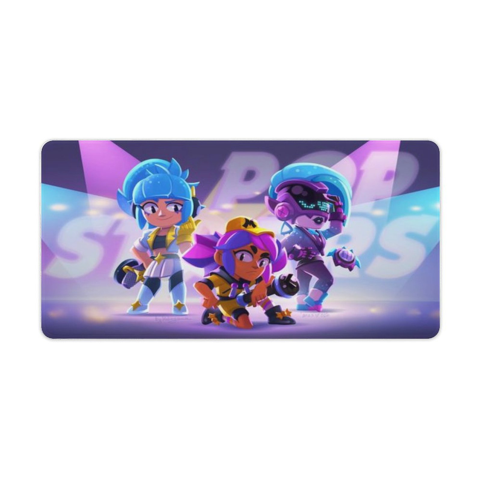 Brawl Stars Fan Art Leon Large Gaming Mouse Pad for Lightweight ...