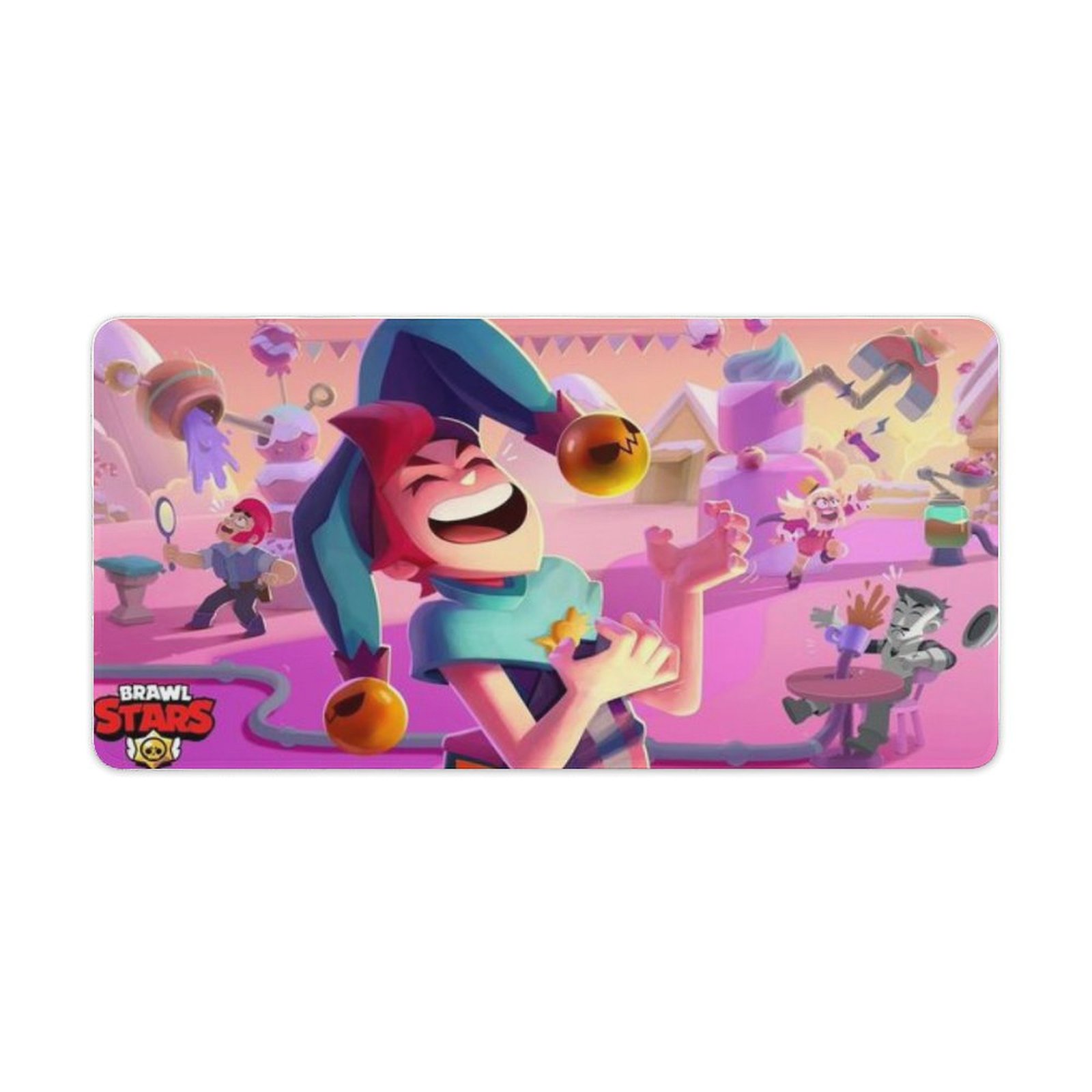 Brawl Stars Fan Art Leon Large Gaming Mouse Pad for Lightweight ...