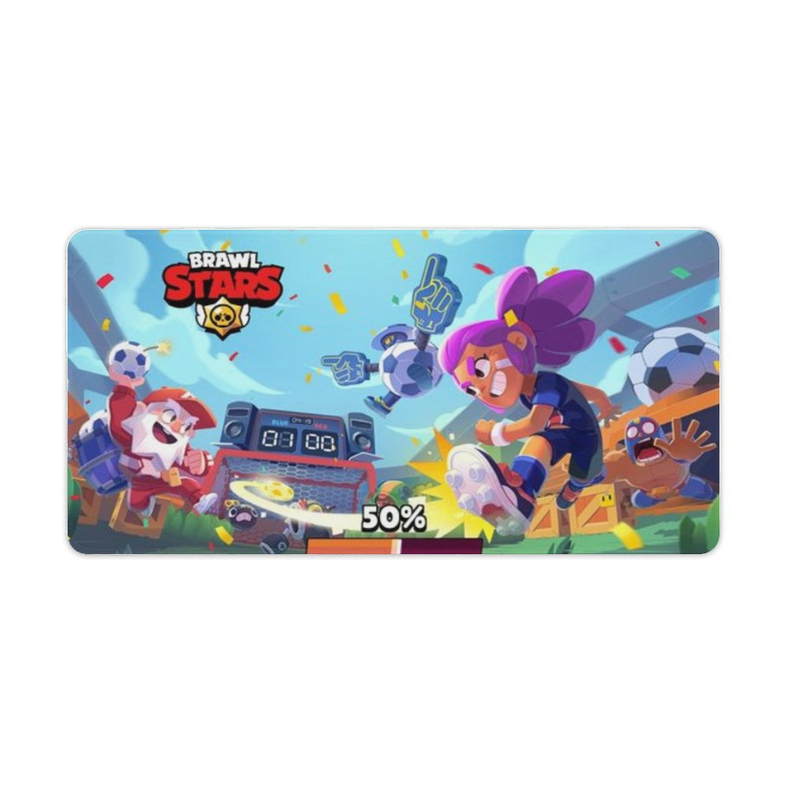 Brawl Stars Fan Art Leon Large Gaming Mouse Pad for Lightweight ...