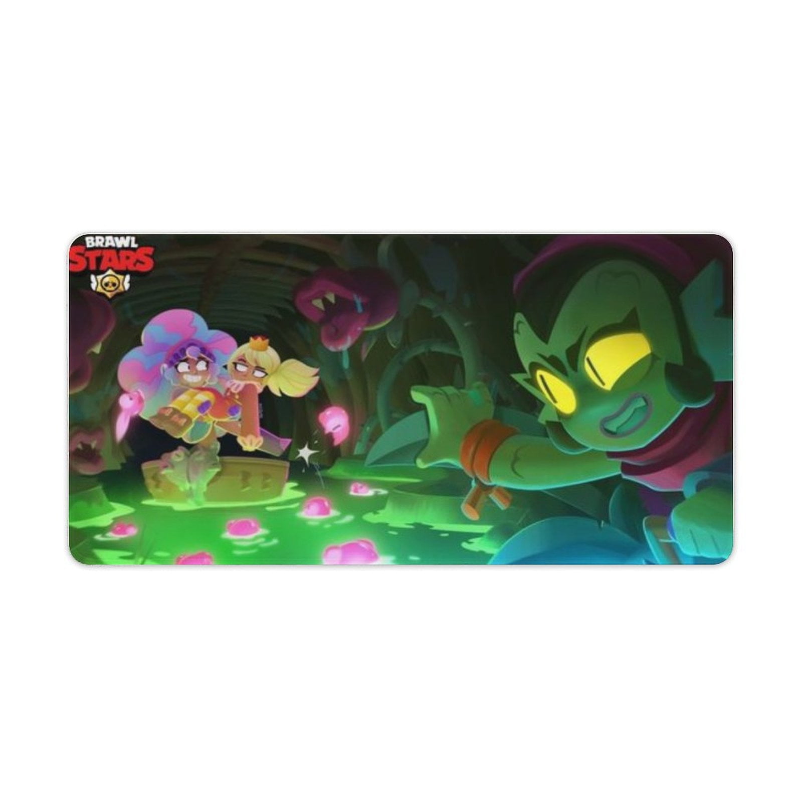 Brawl Stars Fan Art Leon Large Gaming Mouse Pad for Lightweight ...