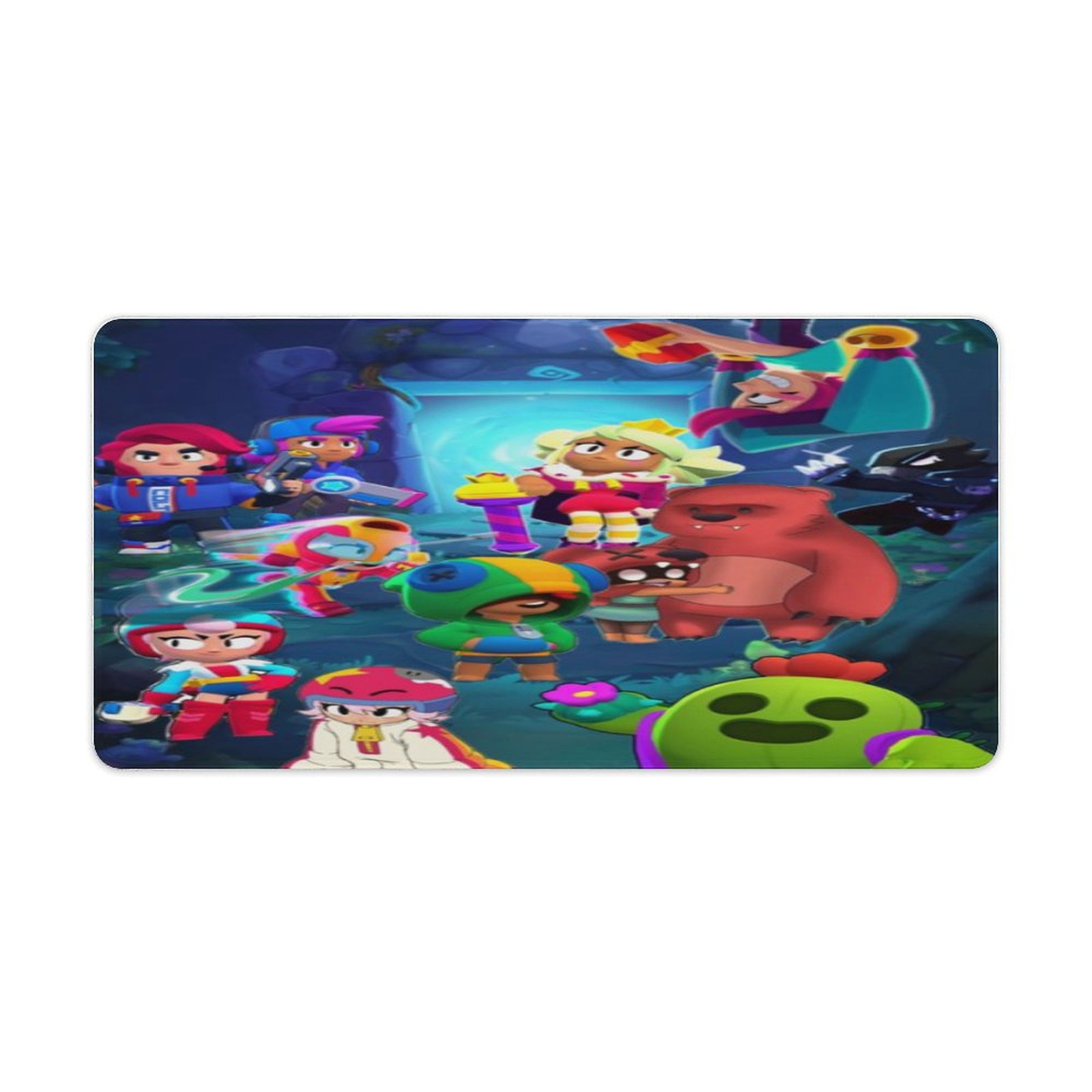 Brawl Stars Fan Art Leon Large Gaming Mouse Pad for Lightweight ...
